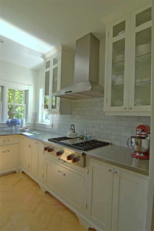 Custom contemporary kitchen for professional couple in Halifax, Nova ...